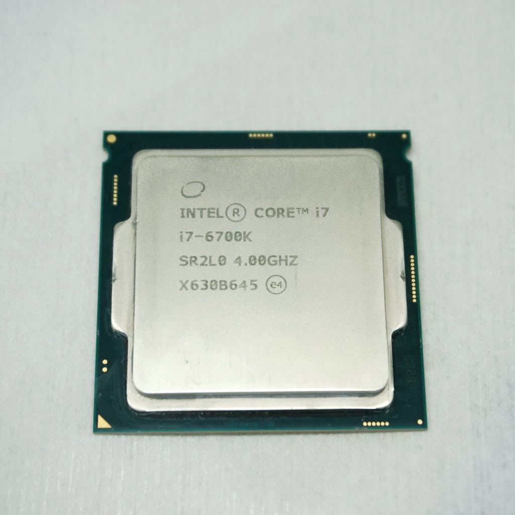 Intel Core i7-6700K SR2L0 4.0GHz 4-Core LGA1151 Socket CPU Processor | Shopee Malaysia