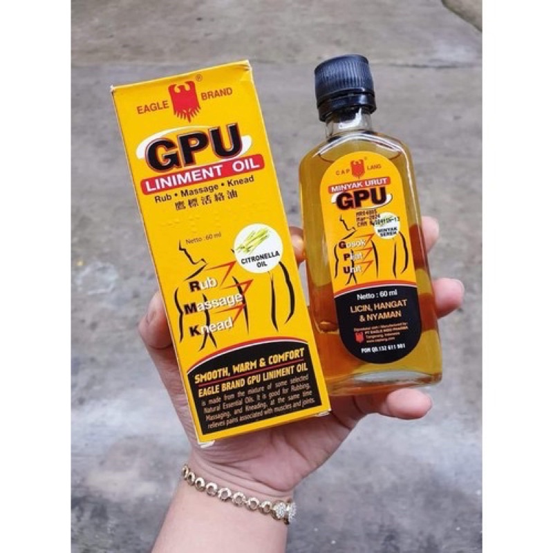 Thai GPU Massage Ginger Oil 60Ml | Shopee Malaysia