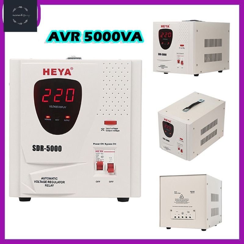AVR Automatic Voltage Regulator Relay Type : Voltage Stabilizer Power ...