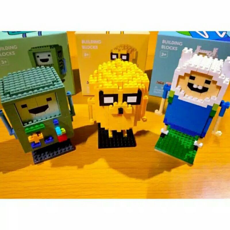 Miniso BLOCKS ADVENTURE TIME (Own Stacked) | Shopee Malaysia