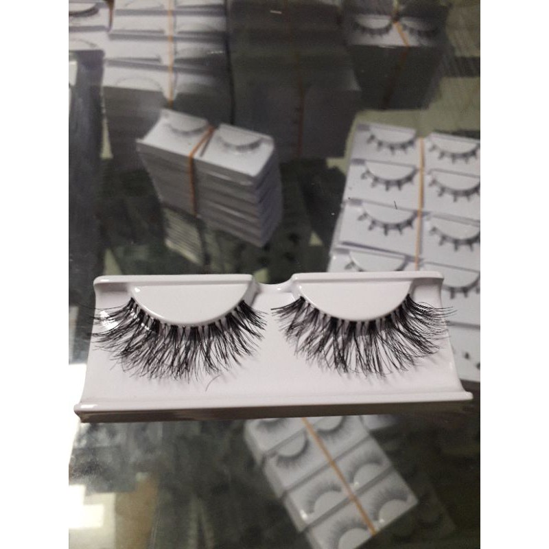 False Eyelashes (eyelash) Dozens Of Natural Thick & 3d Bride Curl Can Code Wspx | Shopee Malaysia