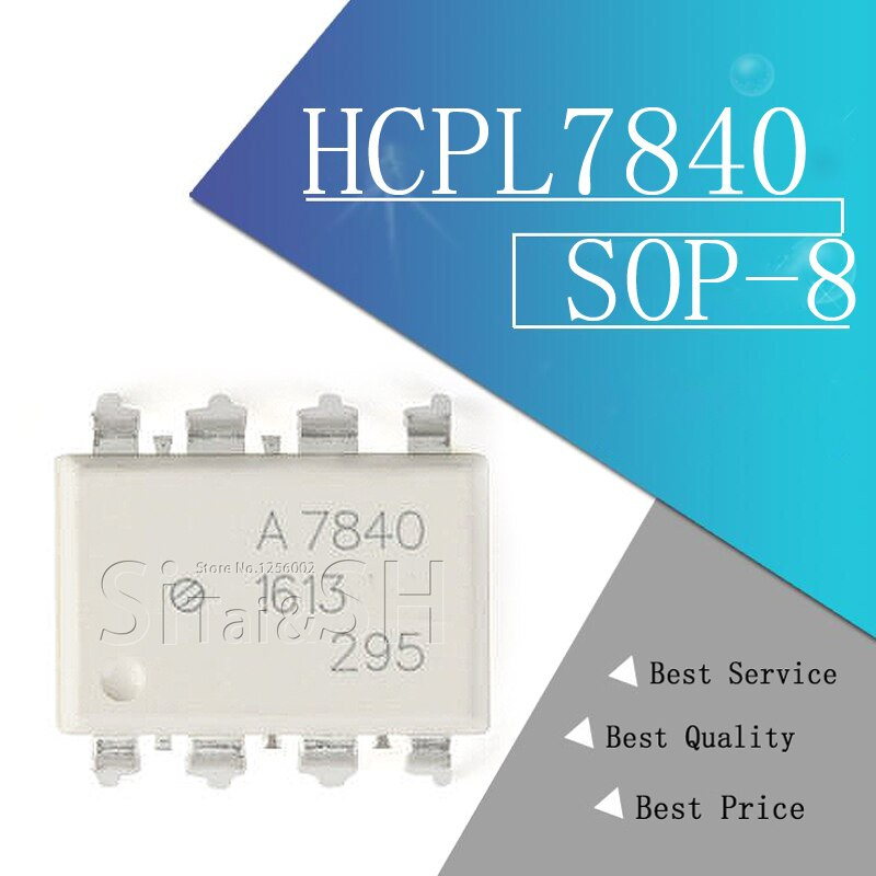 5pcs HCPL7840 SOP8 HCPL-7840 SOP-8 A7840 HCPL-7840-500E Photoelectric Coupler | Shopee Malaysia