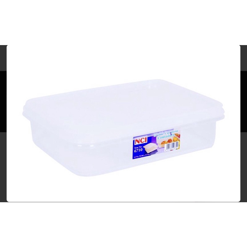 NCI 6710/6712/6714/6716 Rectangular Container | Shopee Malaysia