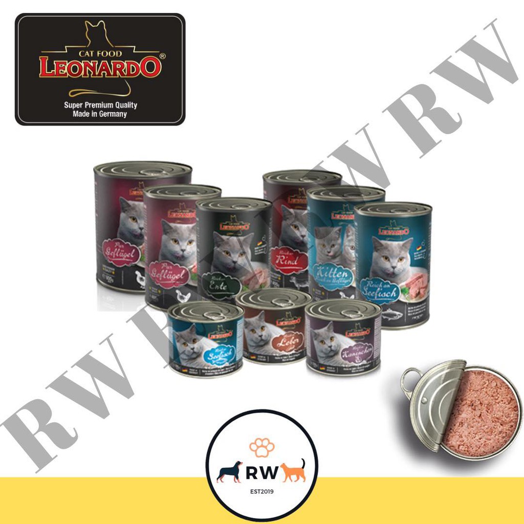 Leonardo Super Premium Canned wet food (200G) | Shopee Malaysia