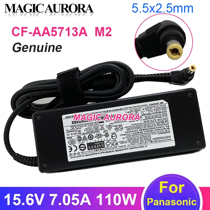 Original 15.6V 7.05A 110W Laptop Charger For PANASONIC TOUGHBOOK CF-31 ...