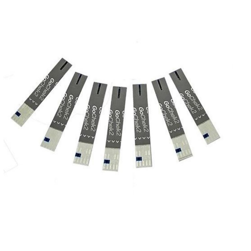 Go Chek2 Glucose Test Strips exp August 2024 | Shopee Malaysia