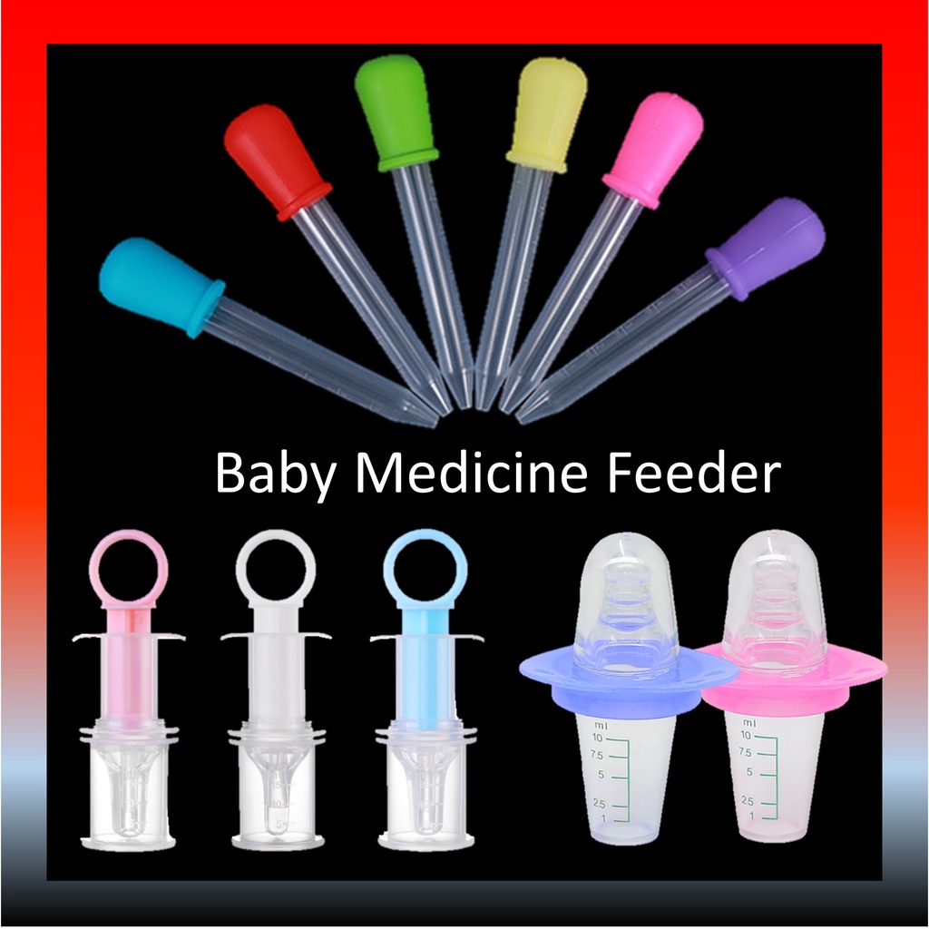Medicine Feeder Liquid Dropper Baby Care Medication anti-choking Pipe ...