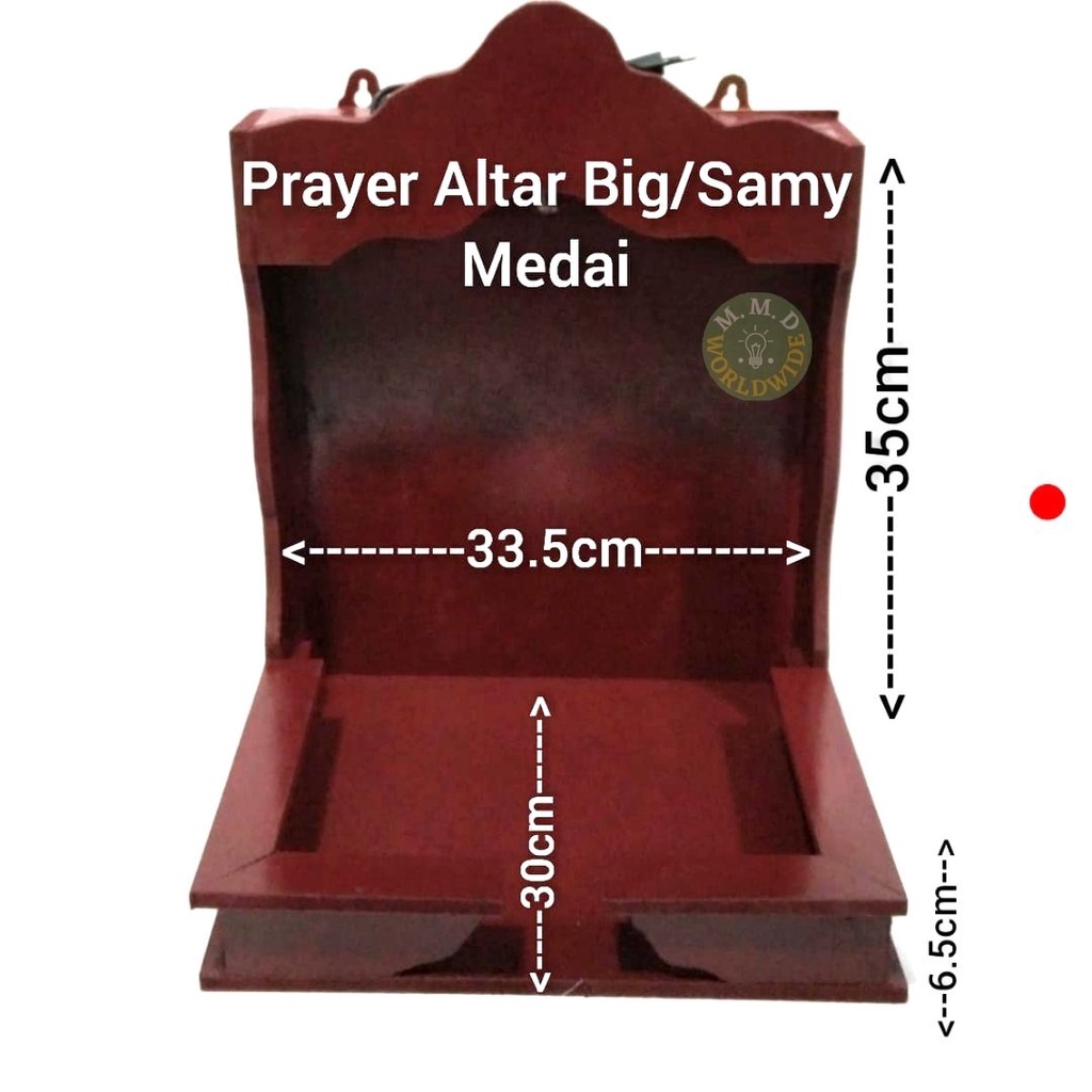 PRAYER ALTAR/SAMY MEDAI / Mandir - Big | Shopee Malaysia