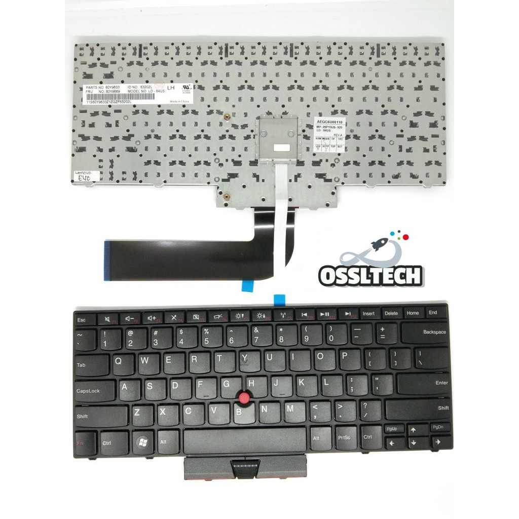 Lenovo Thinkpad Edge 14 15 E40 E50 60Y9633 60Y9669 LD-84US Laptop ...