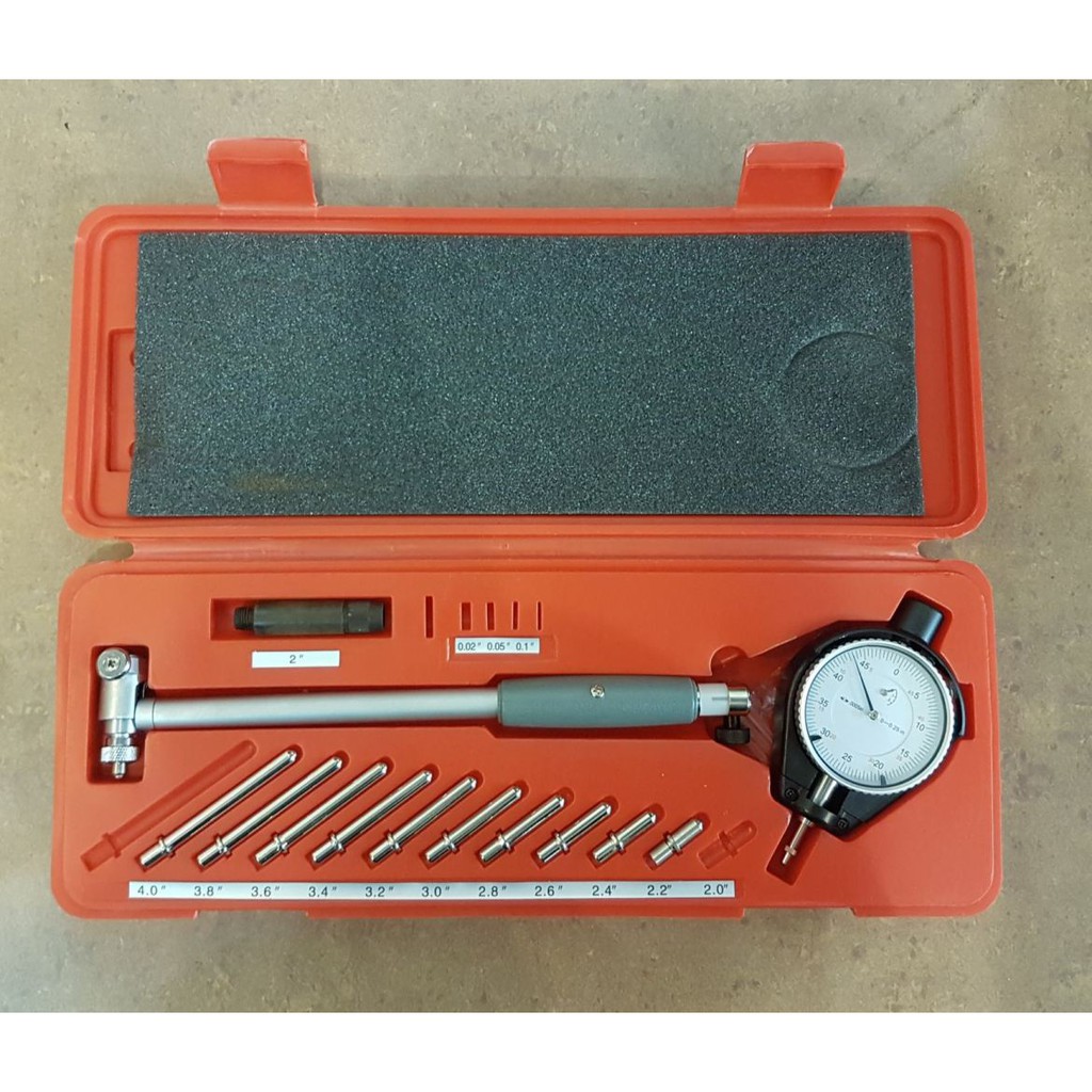 Cylinder Dial Bore Gauge Set(0-0.25") ID33764 | Shopee Malaysia
