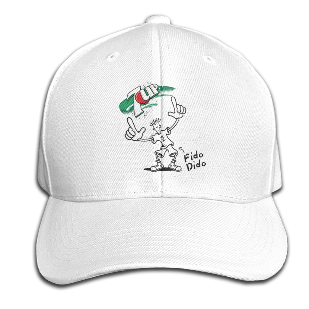 Men'S Washed Baseball Cap Pepsi 7Up Vintage Fido Dido Adjustable ...