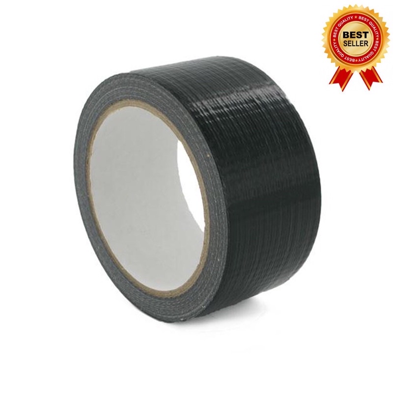 🔥BIG SALES🔥 [2’’] Cloth Tape Black/ Binding/ Marking/ Label/ Insulation ...