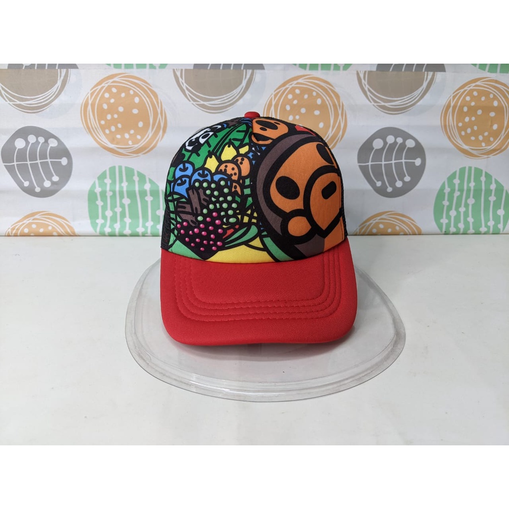 2Y-9Years Kids Trucker Cap Cartoon Children / Topi Budak Cartoon Disney ...