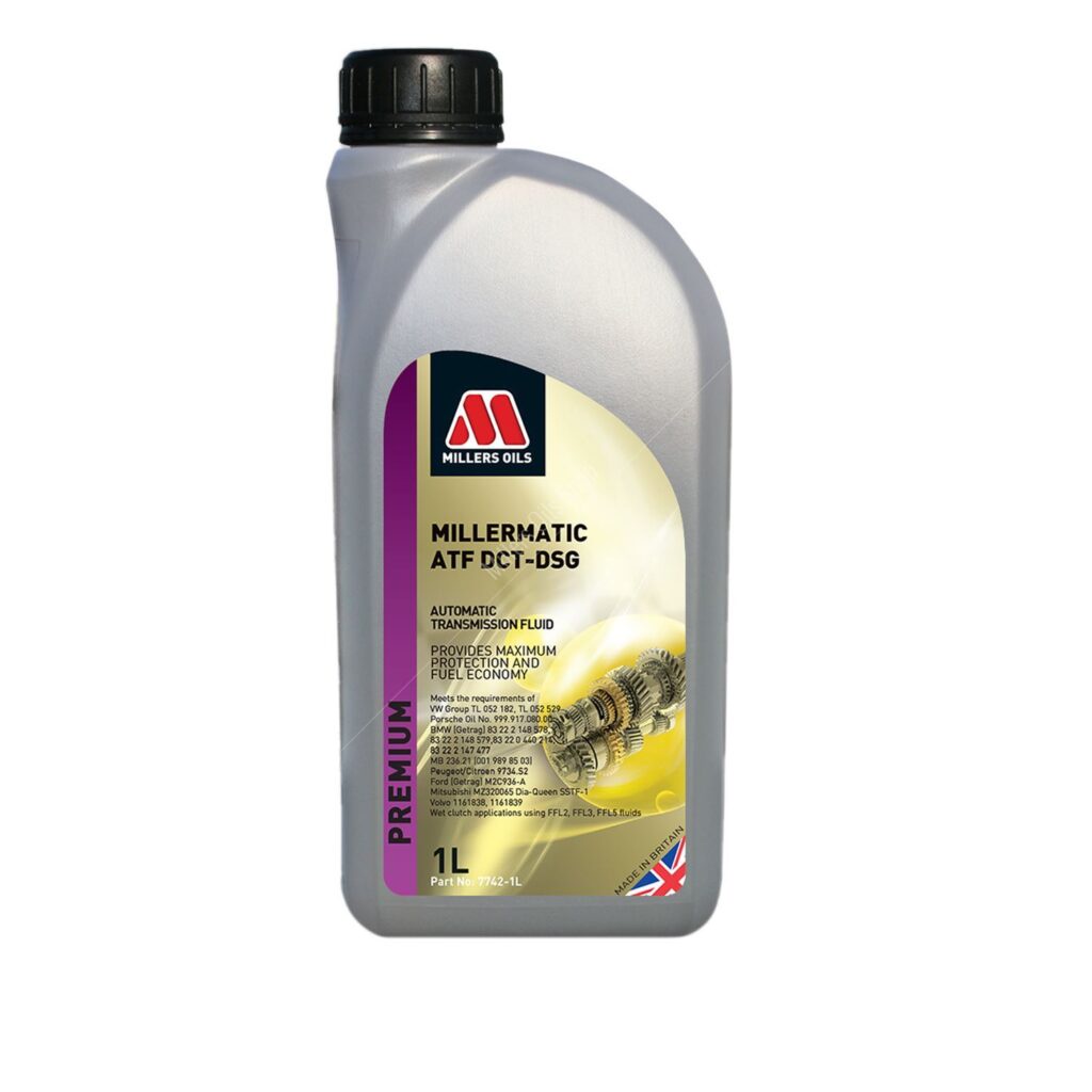 MILLERS OILS Millermatic ATF DCT-DSG Premium Fully Synthetic Dual Clutch Transmission Oil (1L ...