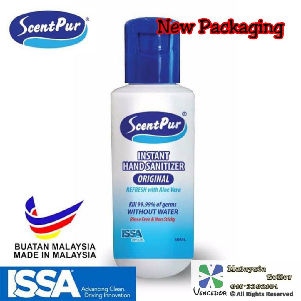 Ready Stock Original Scent Pur Instant Hand Sanitizer 50ml x1 | Shopee ...