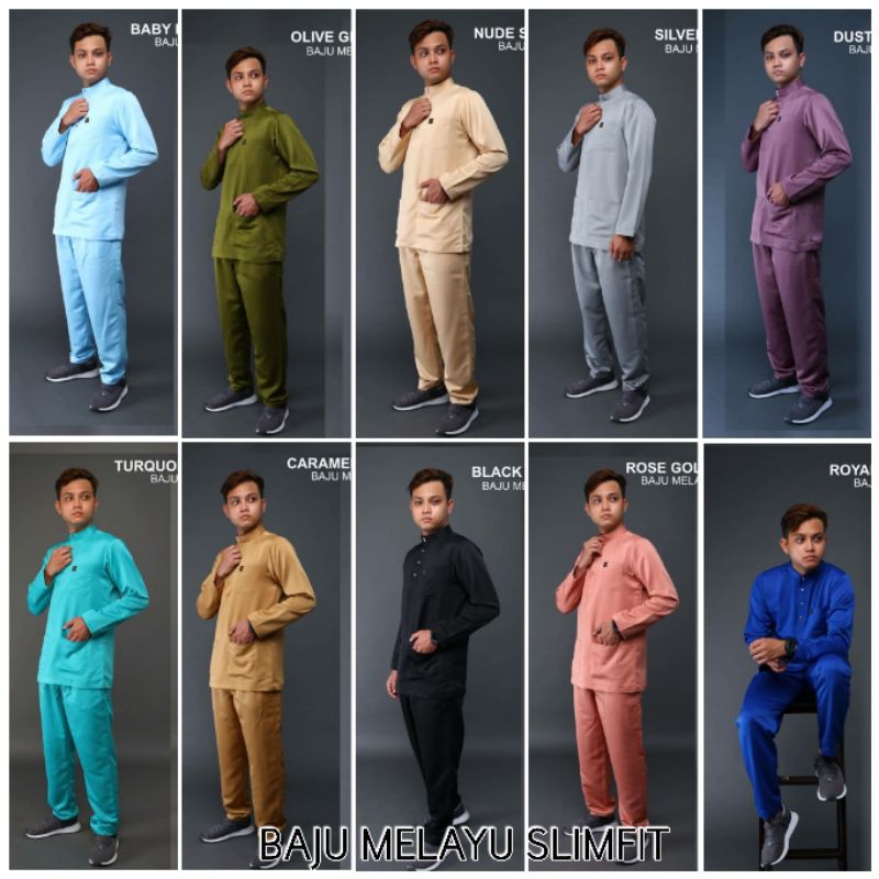 BAJU MELAYU SLIMFIT EDISI RAYA ALBUM 1 baju raya baju sedondon baju ...