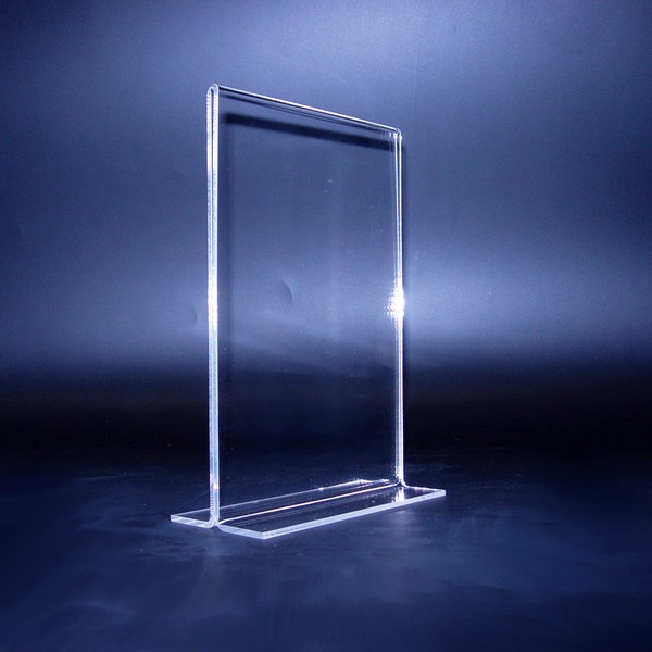 A5 SIZE T SHAPE ACRYLIC TABLE DISPLAY HOLDER STAND | Shopee Malaysia