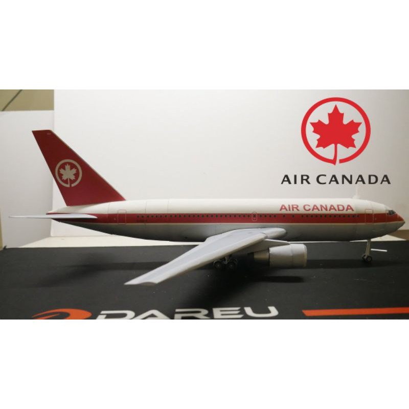 DIY PAPERCRAFT AIRPLANE BOIENG 767-200 AIR CANADA PAPER MODEL REPLIKA ...