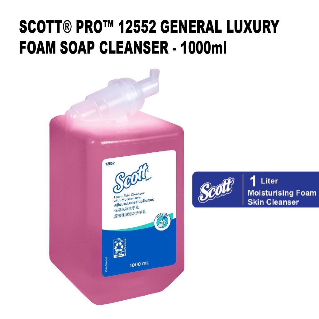 Scott General Luxury Foam Soap (12552 // 11554 // 11553) //Aquarius ...