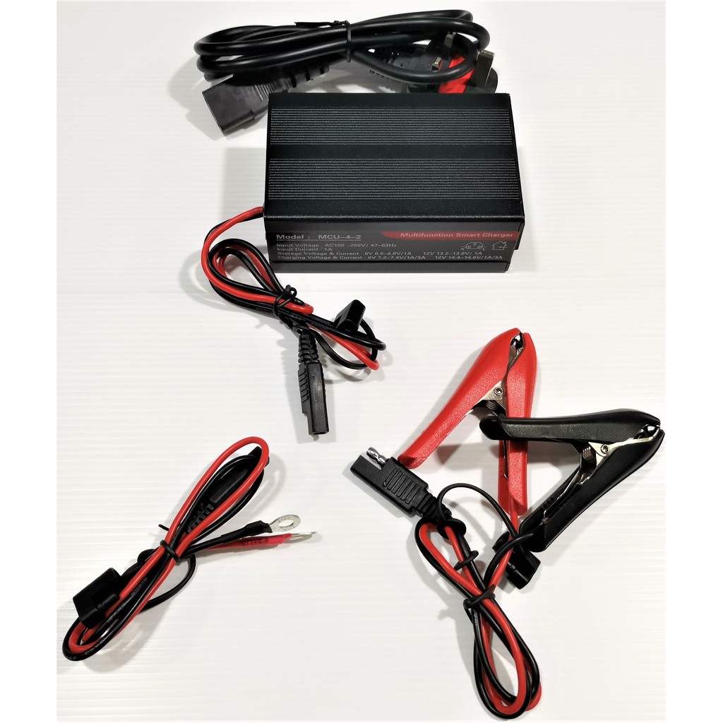 WStandard Lithium & Lead Acid Battery Charger (Pengecas Bateri Simple ...