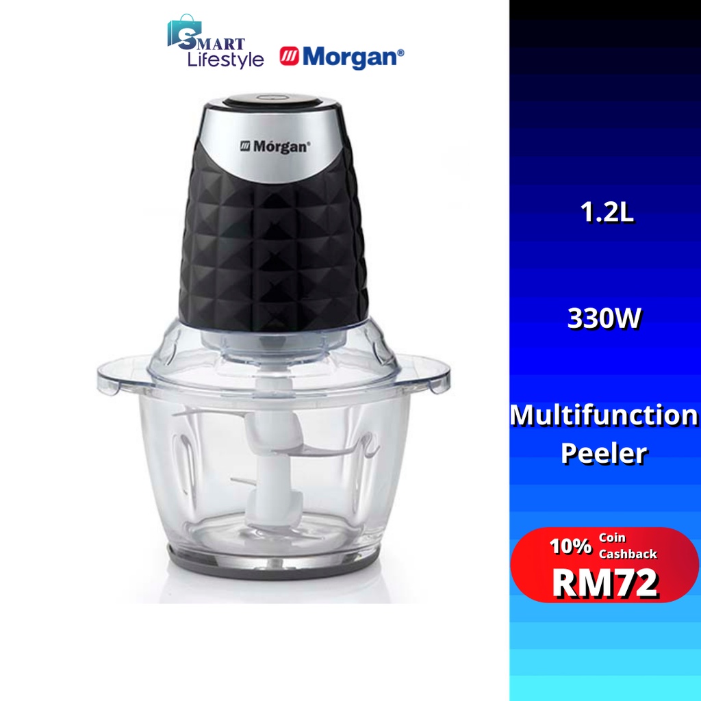 Morgan Chopper With Garlic Peeler (300W) MCP-30P | Shopee Malaysia