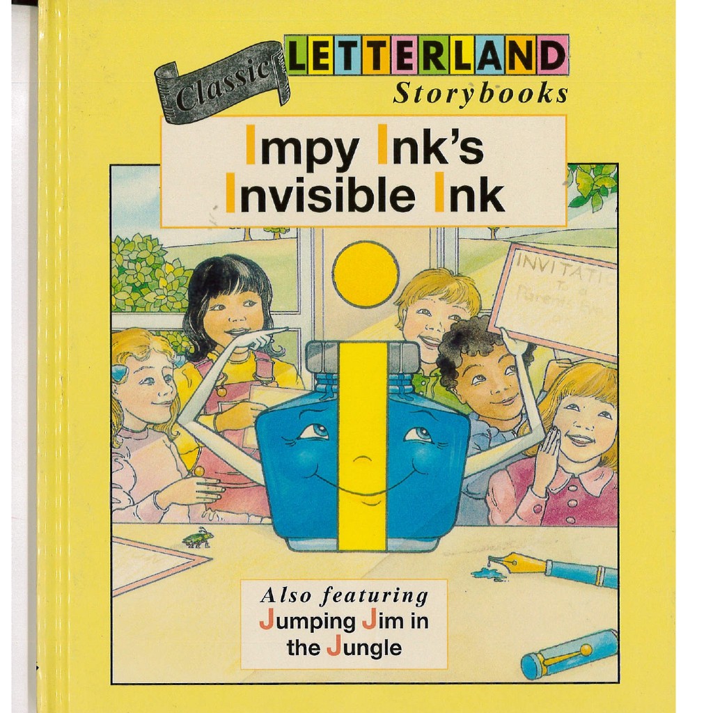 Impy Ink's Invisible Ink | Classic Letterland Storybook | Children Book ...