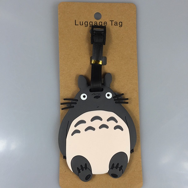 Hayao Miyazaki My Neighbor Totoro Luggage Tag Spirited Away Coal ...