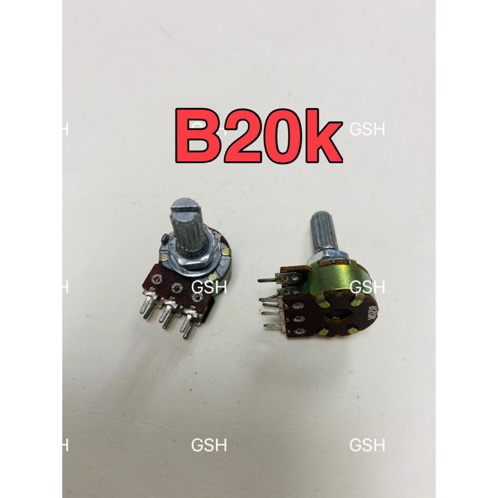 ( 2 Pcs) B20K 6PIN VR VOLUME CONTROL | Shopee Malaysia