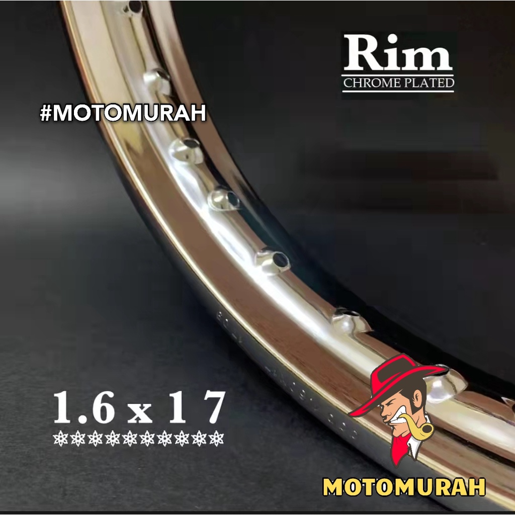 1.6 X 17 RIM BESI KONG BESI MJM STEEL "MOTOMURAH" | Shopee Malaysia