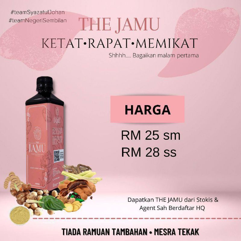 THE JAMU 💯 ORIGINAL HQ | Shopee Malaysia