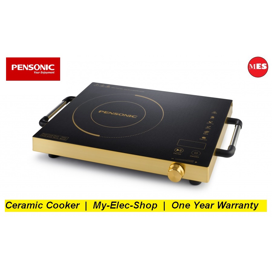 Pensonic Ceramic Cooker PCC-2200D c/w Multi Cooking Menu :Boil, Stir ...