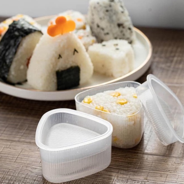 TRIANGULAR DIY Sushi Mould Onigiri Rice Ball Food Press Triangular ...