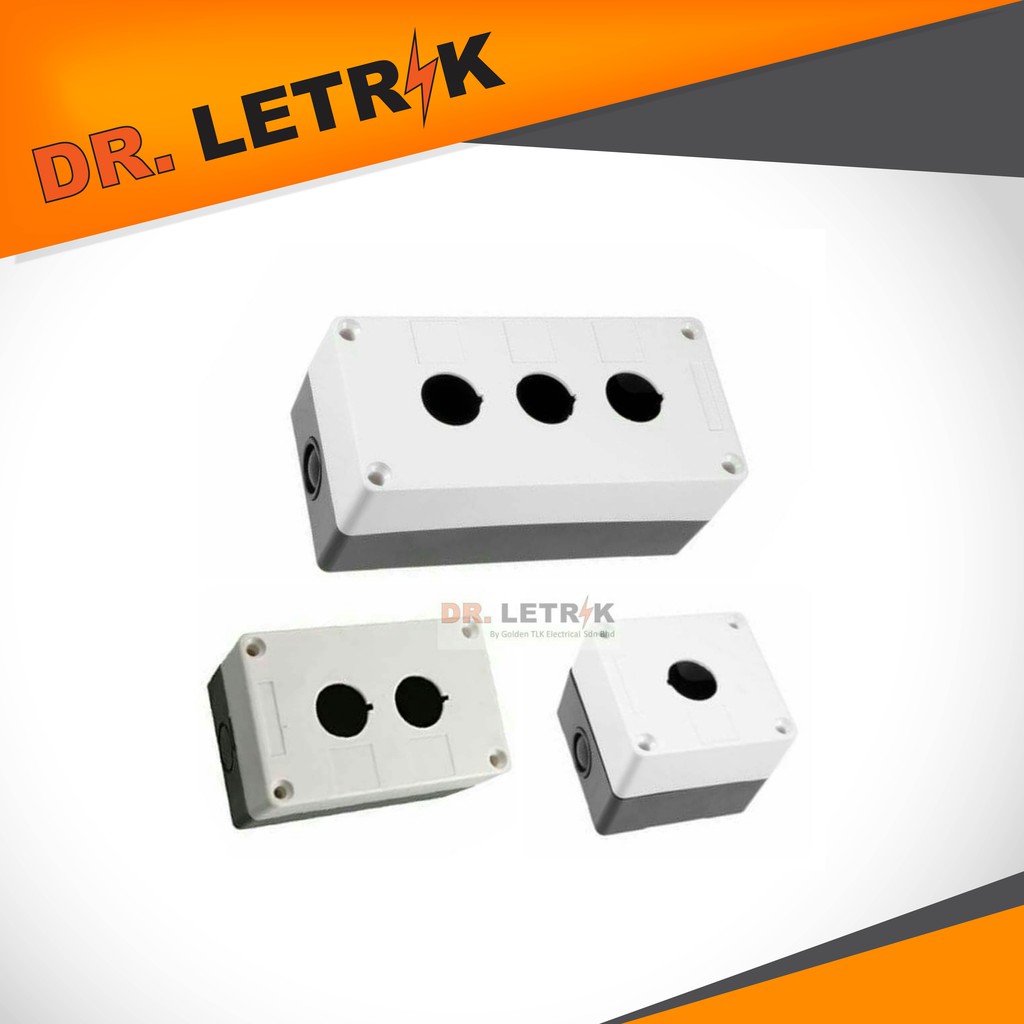 22mm / 25mm Push Button / Emergency Stop Switch Box / [ 1HOLE / 2HOLE ...