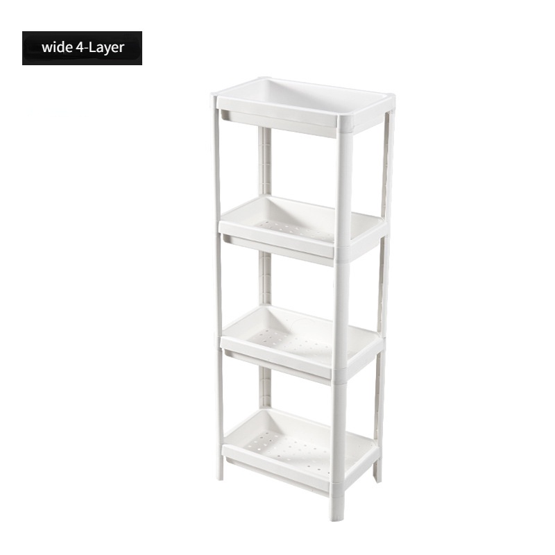 2/3/4 Layers Kitchen Shelf Kitchen Racks Plastic Storage Shelves with ...