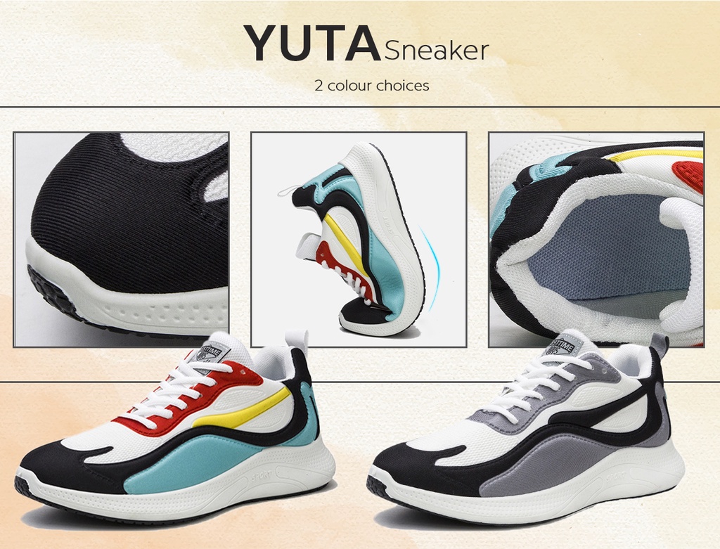 MIKAZE - YUTA Sneaker Mens Sports Kasut Outdoor Shoe Lelaki Wanita ...