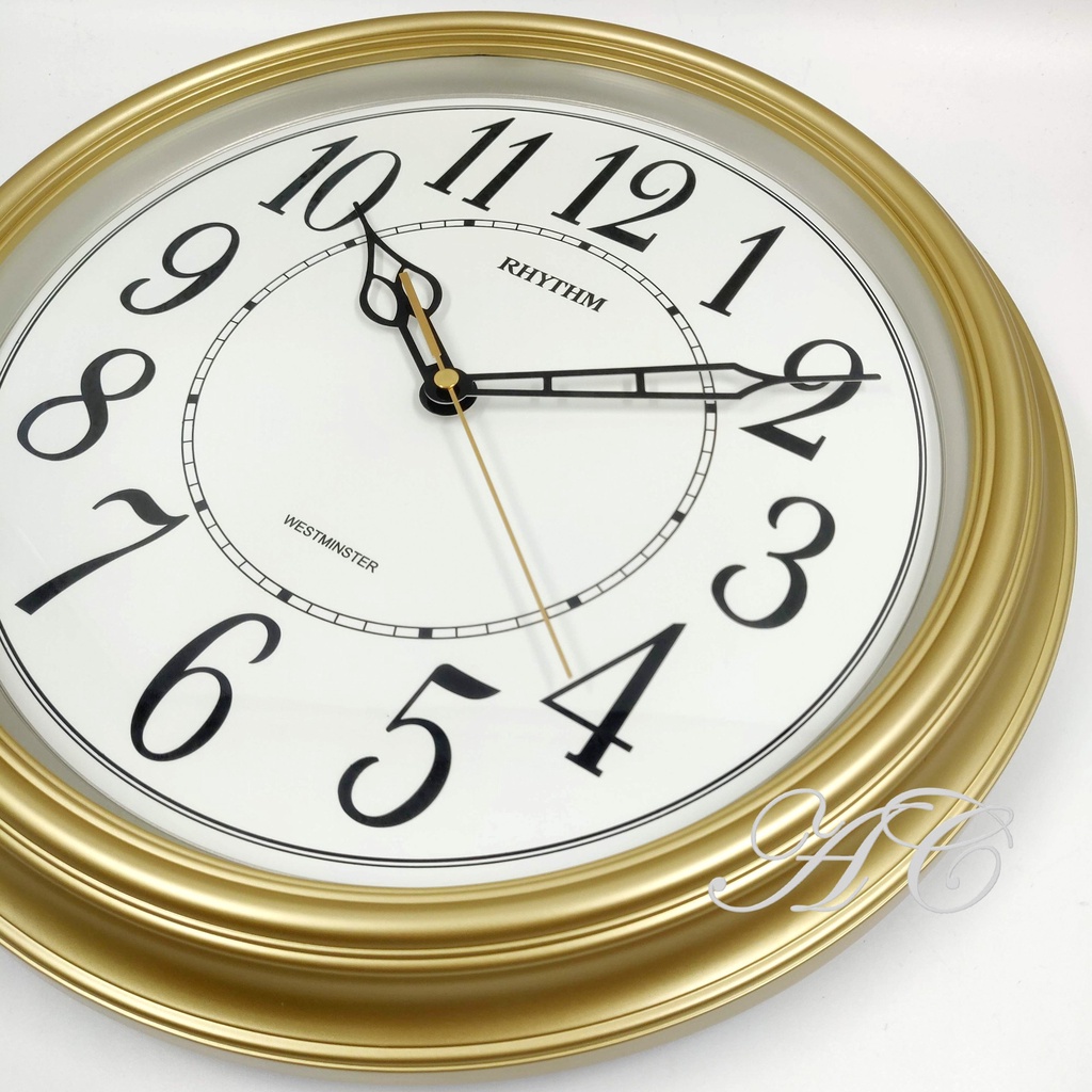 100% ORIGINAL RHYTHM Melody Westminster Wooden Pendulum Wall Clock (Jam ...