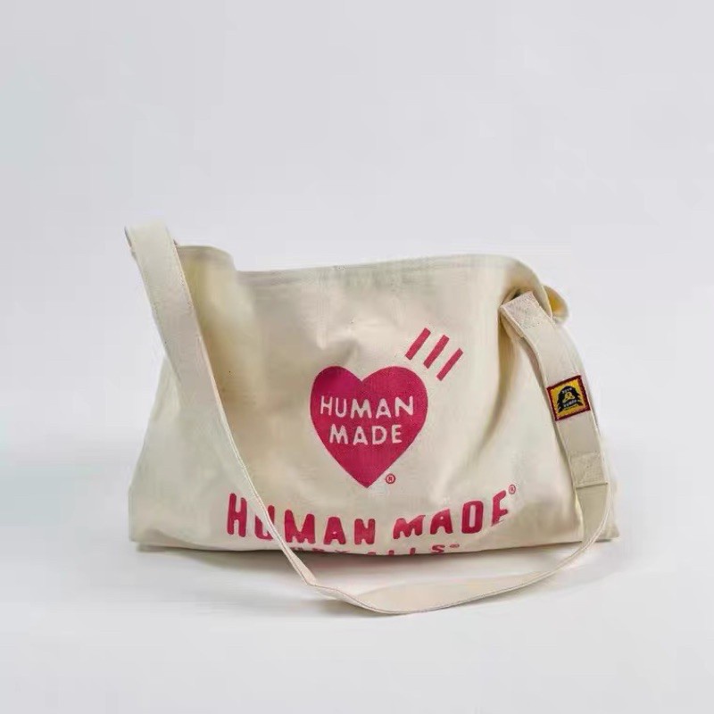 HUMAN MADE DOUBLE-SIDED SLING BAG/MOTORCYCLE CROSSBODY BAG/CHEST BAG ...