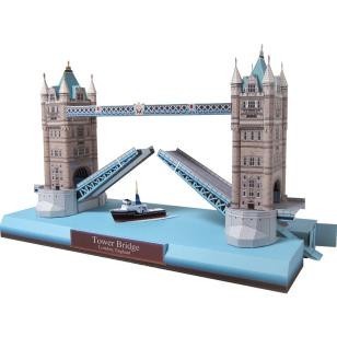 DIY Miniature Papercraft British Tower Bridge | Shopee Malaysia
