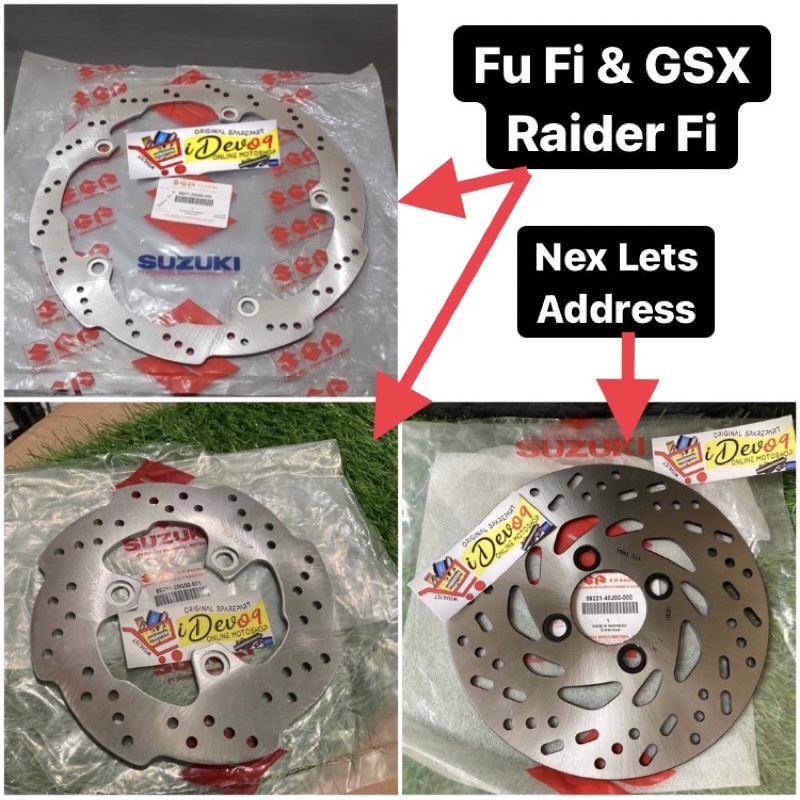 Front Disc Brake Disc Brake Gsx Raider Fi Suzuki Nex Nex 2 Lets Address ...