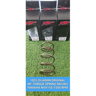 WF TORQUE SPRING RACING 1500 RPM DAN 1800 RPM YAMAHA NVX155 V1/V2 100% ...