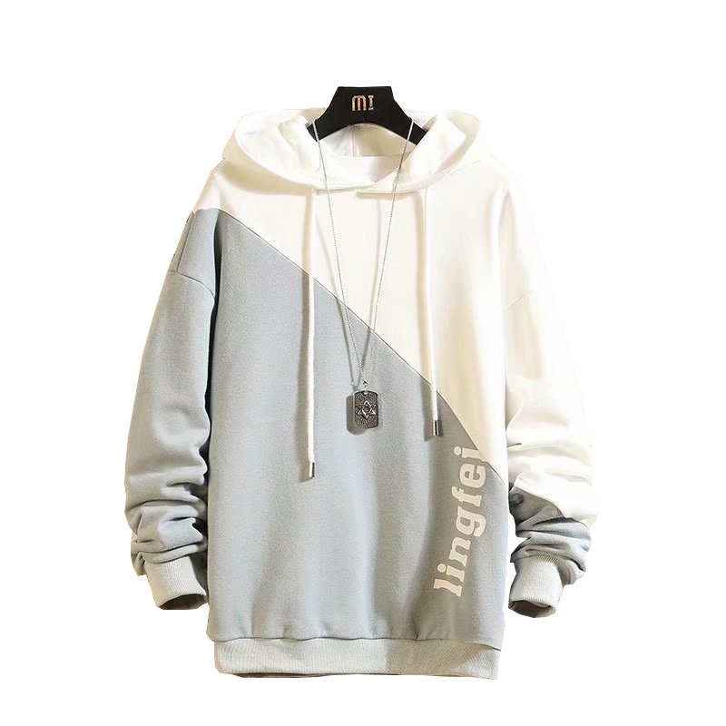 🔥Long-sleeved Hoodid Sweater Men's Hip-hop Loose Couple Wear Youth ...