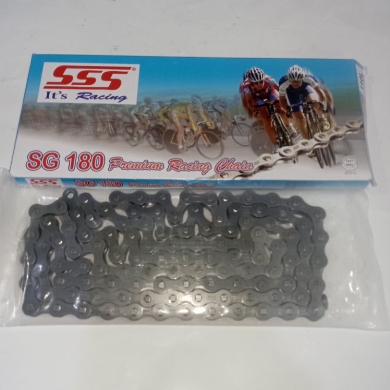 SSS Bicycle Chain SG180-110L Rantai Basikal sesuai gear 6 - 7 SPEED ...