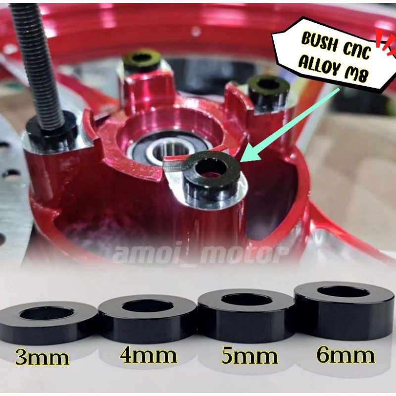 M8 BUSH CNC ALLOY BUSH Disc Plate M8 CNC ALLOY | Shopee Malaysia