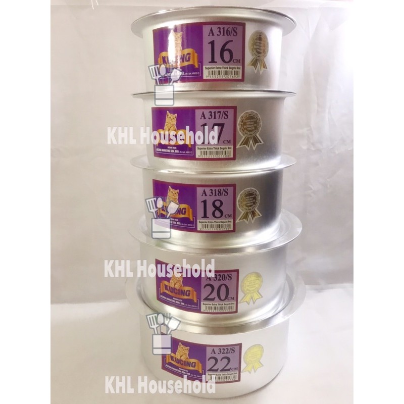 PERIUK CAP KUCING EMAS( EXTRA TEBAL)16-22CM/ PERIUK ALUMINIUM POT ... PERIUK CAP KUCING EMAS( EXTRA TEBAL)16-22CM/ PERIUK ALUMINIUM POT ...