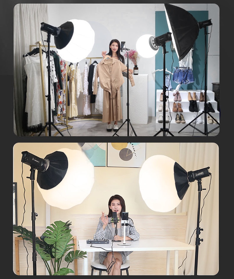 150W White Lamp With Tripod Softbox Diffuser Light Kit Photography ...