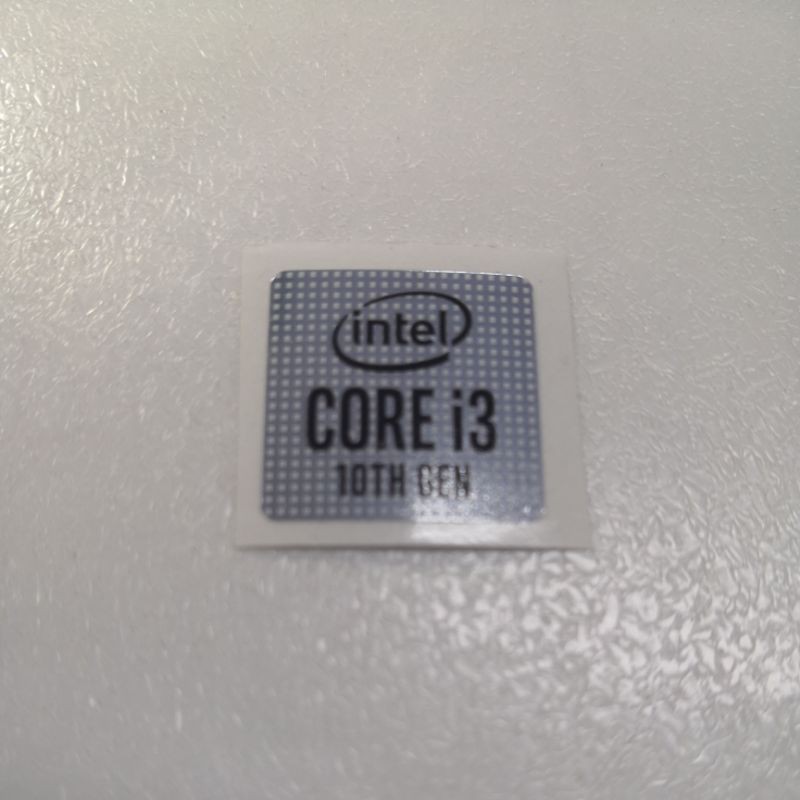 Metal Stickers Window 10 Pro Window 8 Nvidia Geforce GTX RTX CPU i9 i7 ...