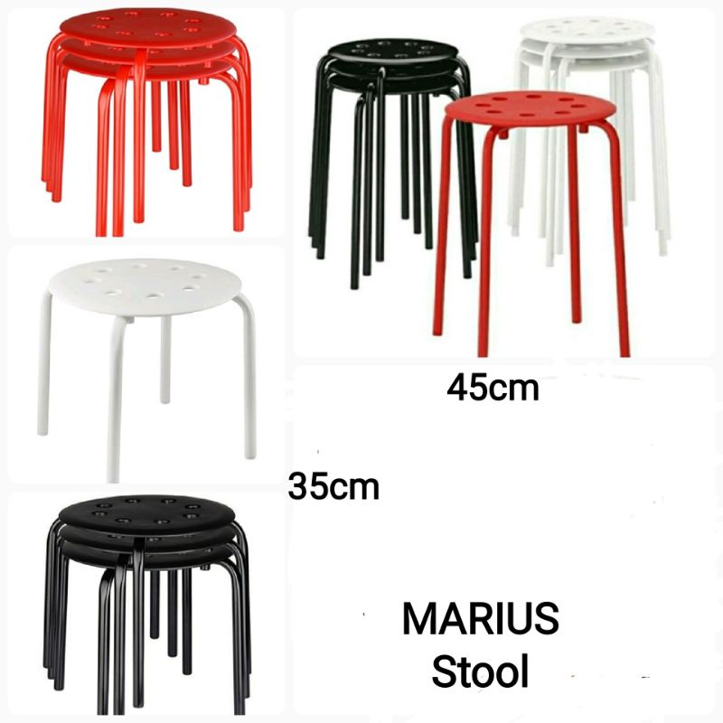 READY STOCK 100% Original MARIUS Stool 35cm & 45cm | Shopee Malaysia