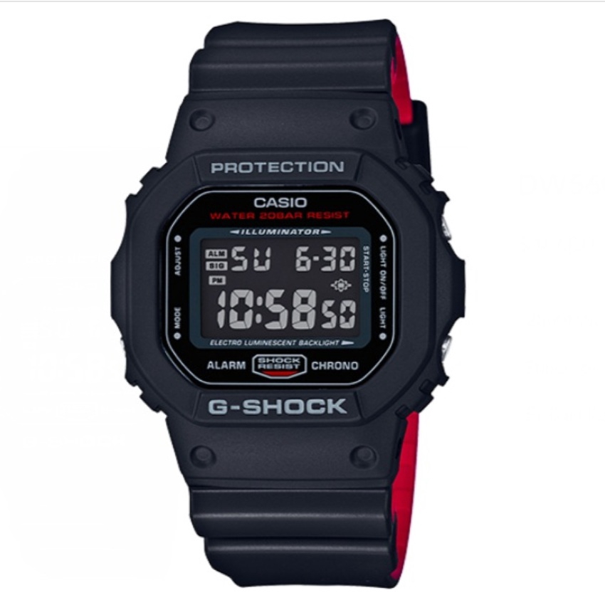 (EURO SET) Casio G-Shock DW-5600HR-1ER Deadpool Series Men's Digital ...
