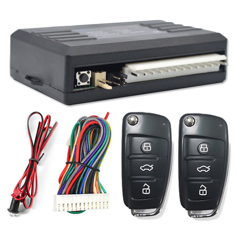 Car Door Lock Auto Central Keyless Entry System Keychain Kit 12V ...