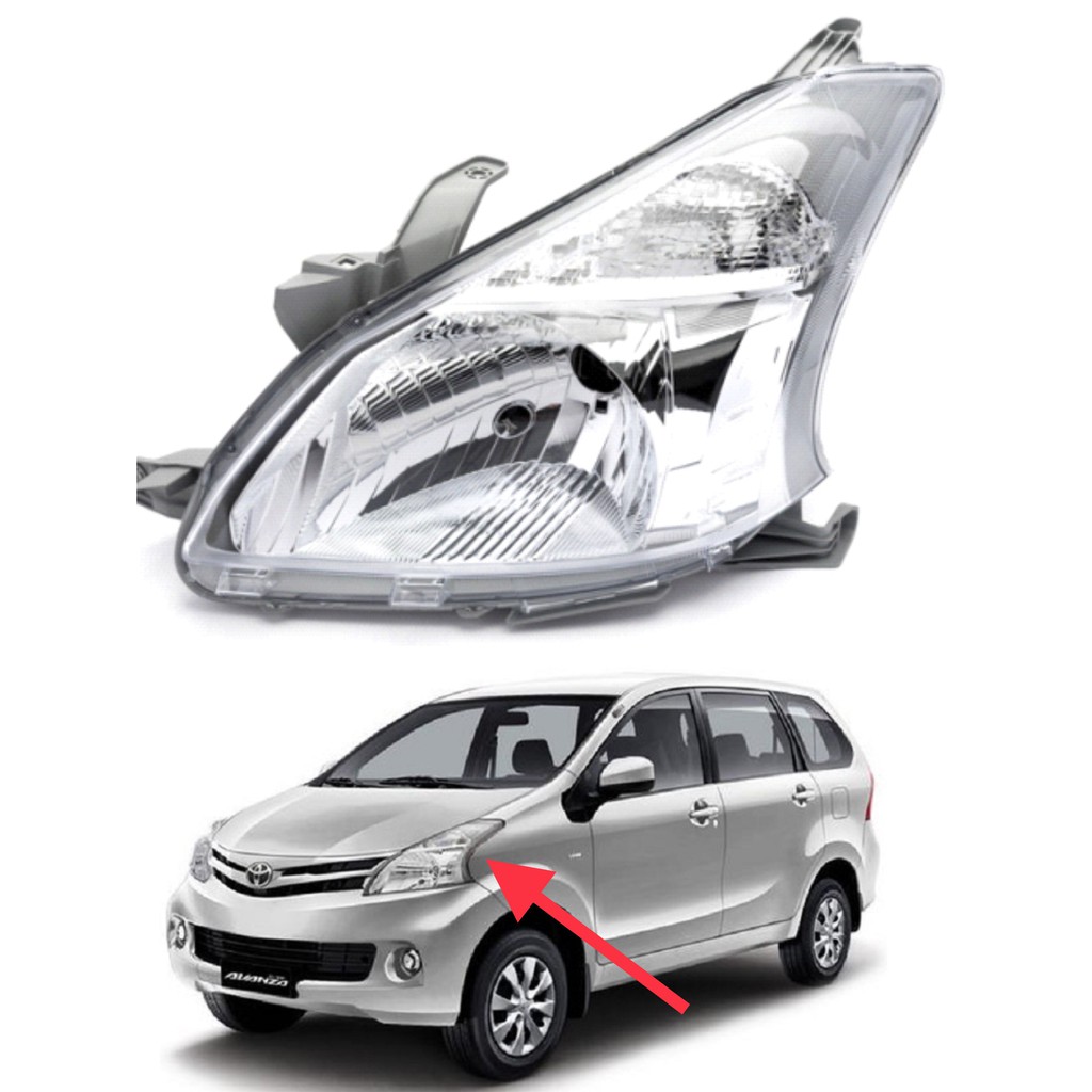 TOYOTA AVANZA (2012 - 2015) - HEAD LAMP (NEW) | Shopee Malaysia